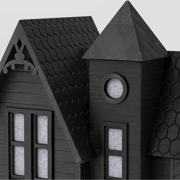 Threshold | Accents | Spooky Light Up Large Haunted House Figurine By ...